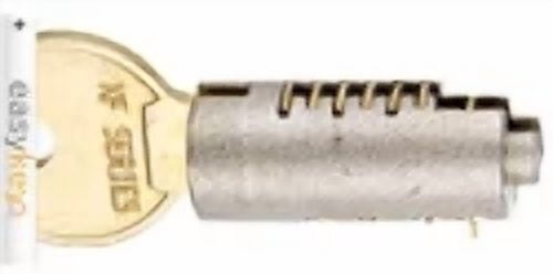 (CHROME) Office Furniture Replacement Lock Core for Steelcase XF1133 ...