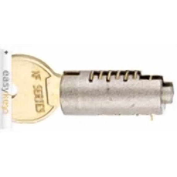 (CHROME) Office Furniture Replacement Lock Core for Steelcase XF1221 ...