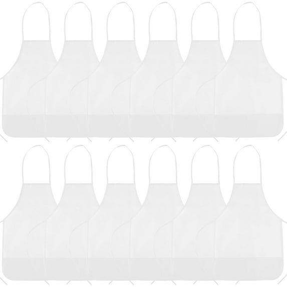 CHRORINE 6/12/24 Pack Kids Painting Apron Toddler Art Aprons for Kids ...