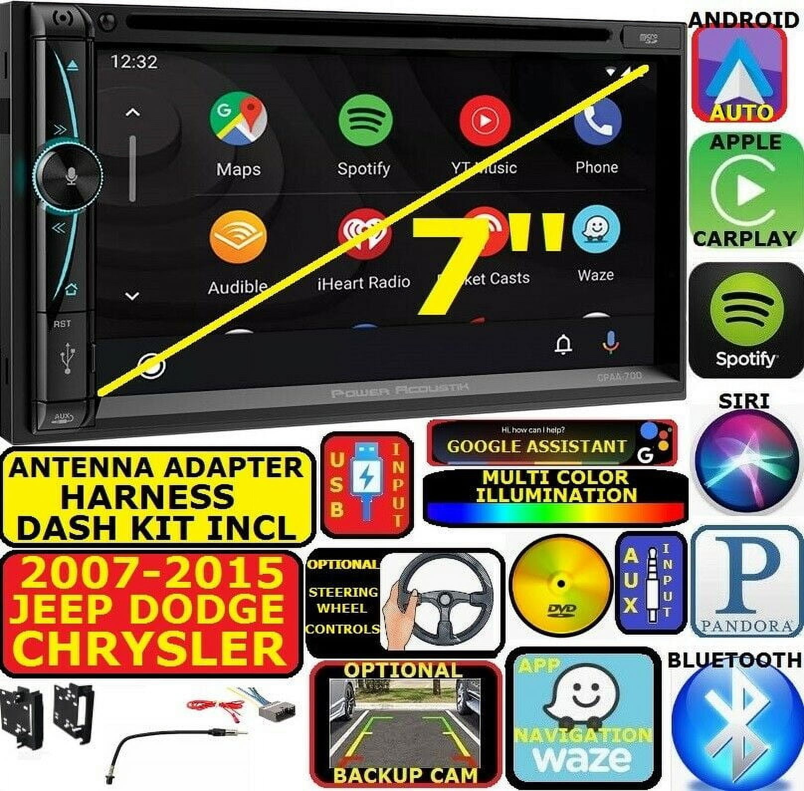 CHRYSLER 300 APPLE CARPLAY NAVIGATION (works with IPHONE) AM/FM USB ...