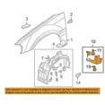 CHRYSLER OEM 03-05 Sebring Front Fender-Lower Molding Trim Panel Left ...