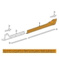 CHRYSLER OEM 04-05 Pacifica Exterior-Rocker Panel Molding Trim Right ...