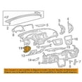 CHRYSLER OEM 15-16 200 Instrument Panel Dash-Column Filler 1UY47DX9AB ...