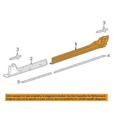 CHRYSLER OEM 2004 Pacifica Exterior-Rocker Panel Molding Trim Left ...
