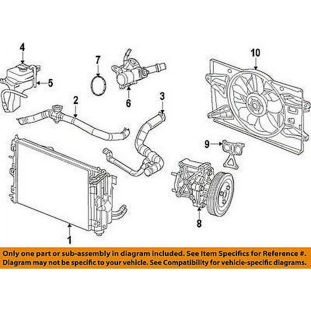 CHRYSLER OEM 2016 200 Radiator Coolant-Lower Hose 68104981AD - Walmart.com