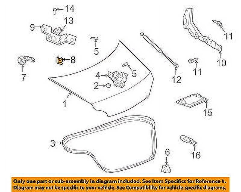 CHRYSLER OEM Door-Lock Cylinder Clip 6026125 - Walmart.com