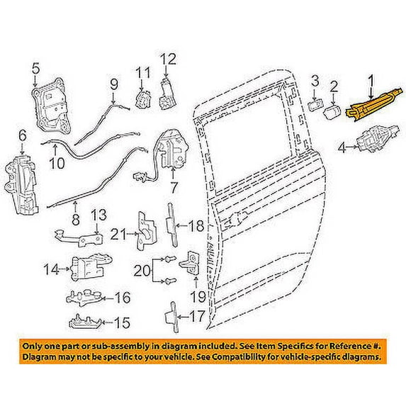 CHRYSLER OEM Pacifica Side Sliding Door-Handle Outside Exterior Left ...