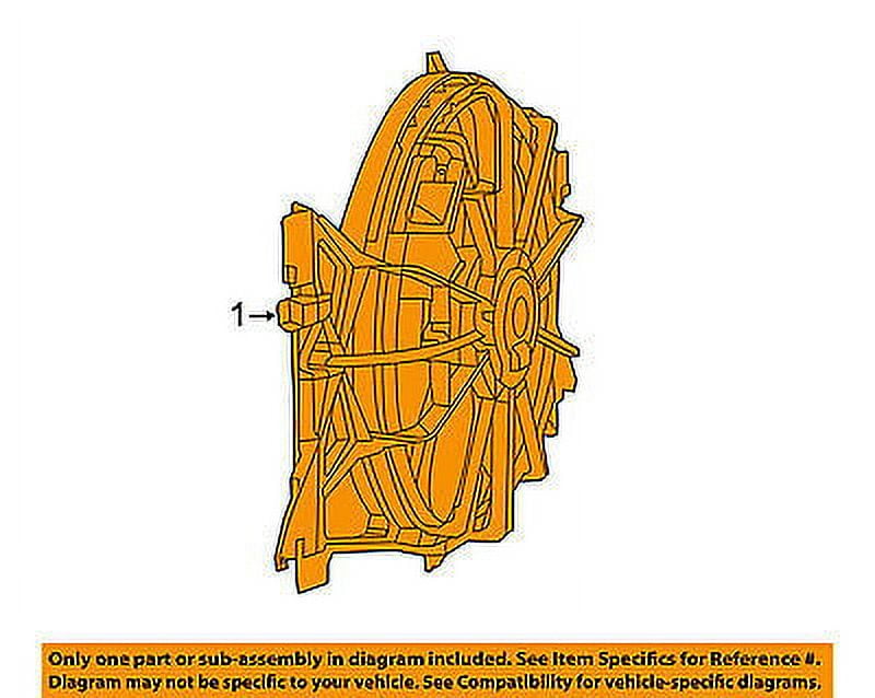 CHRYSLER OEM-Radiator Cooling Fan Module Assy 55056948AI - Walmart.com