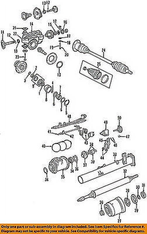 CHRYSLER OEM Rear Differential-Side Gear 4659502 - Walmart.com