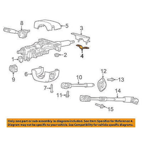CHRYSLER OEM Steering Column-Bracket 68183974AB - Walmart.com
