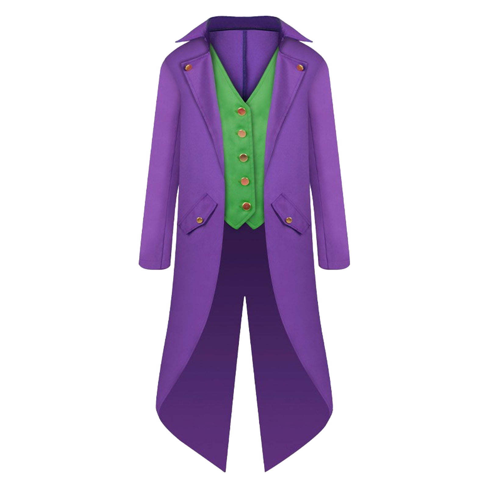 CHSCHS Mens Steampunk Tailcoat Pirate Victorian Jacket Frock Retro Coat ...
