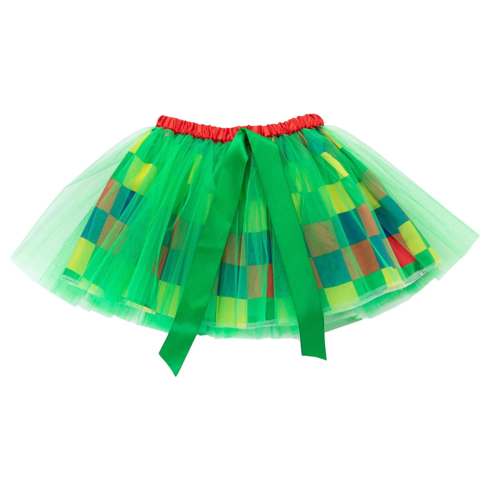 [CHSJU] Lined Mesh Tutu Half Skirt Soft Ballet Skirt Stylish Casual ...