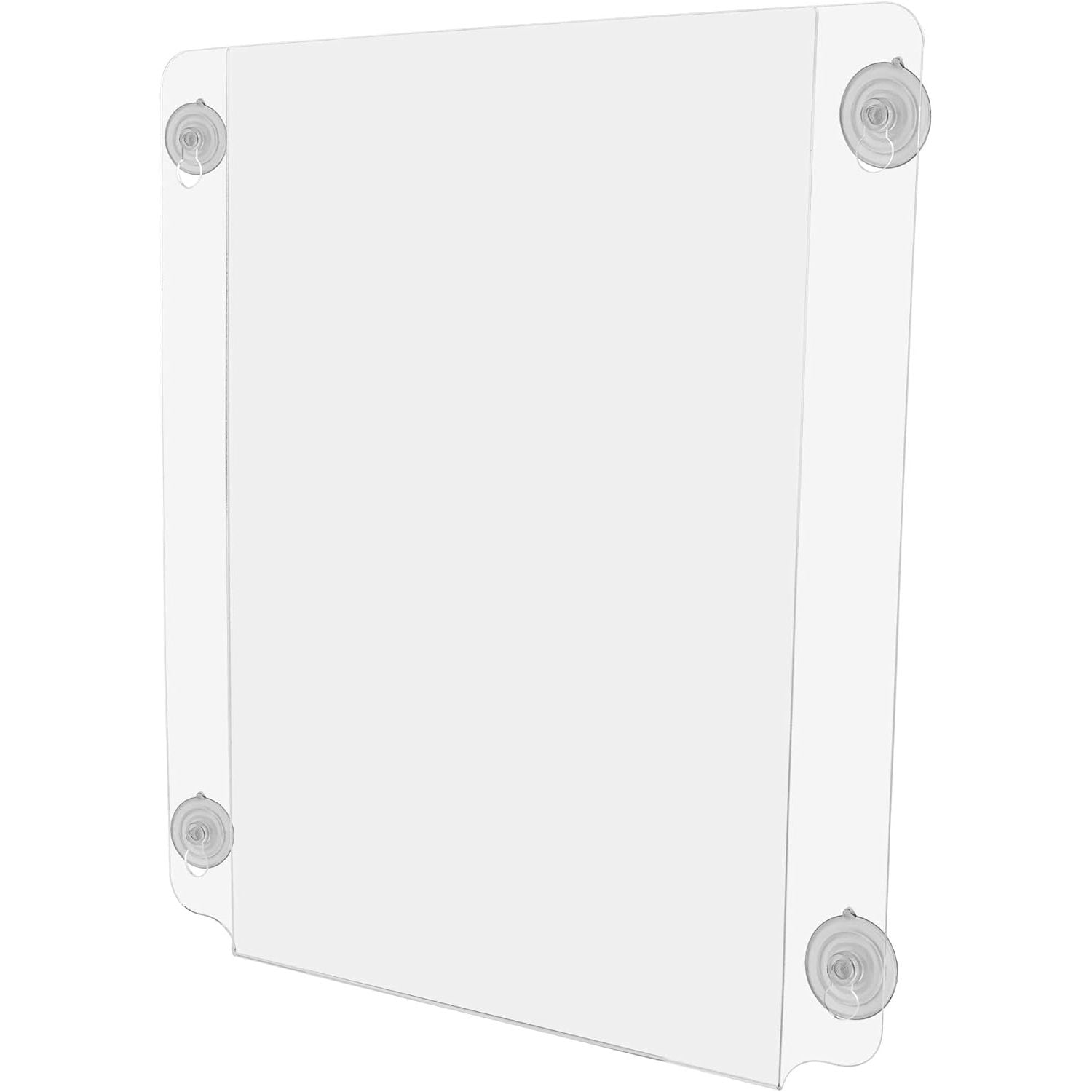 CHSP 2 Pack Window Sign Holder Clear Acrylic 12" x 18" Double Sided ...