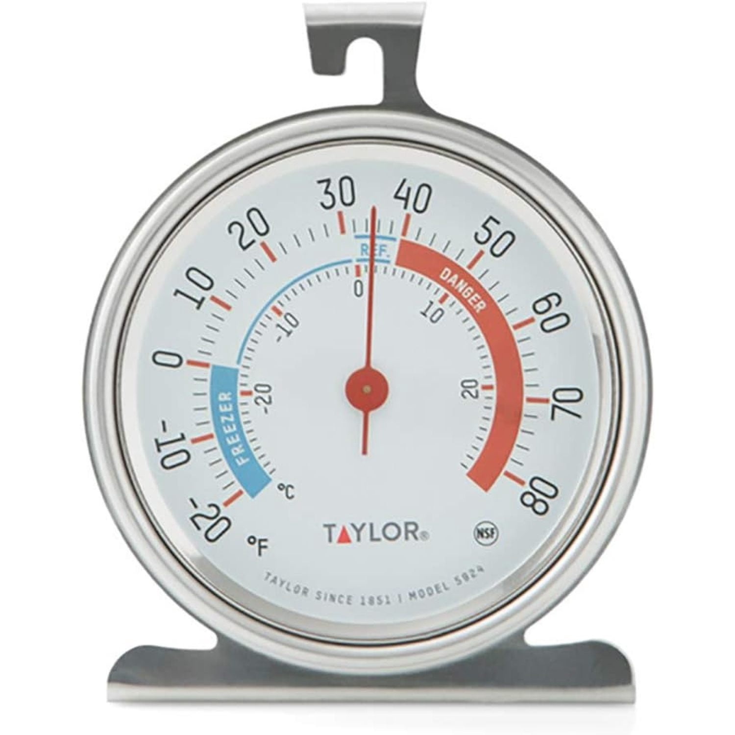 CHSP Precision Products Classic Series Large Dial Thermometer (Freezer ...