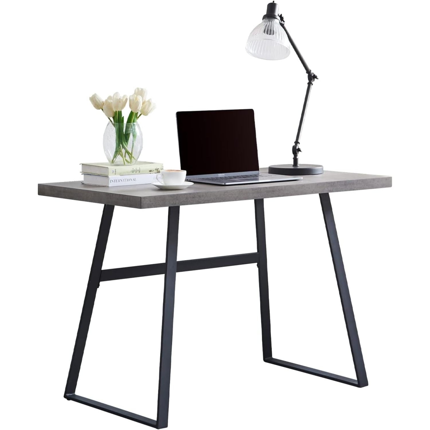 CHSP Small Computer Desk, Modern Home Office Desks,43 Inch Home Office ...