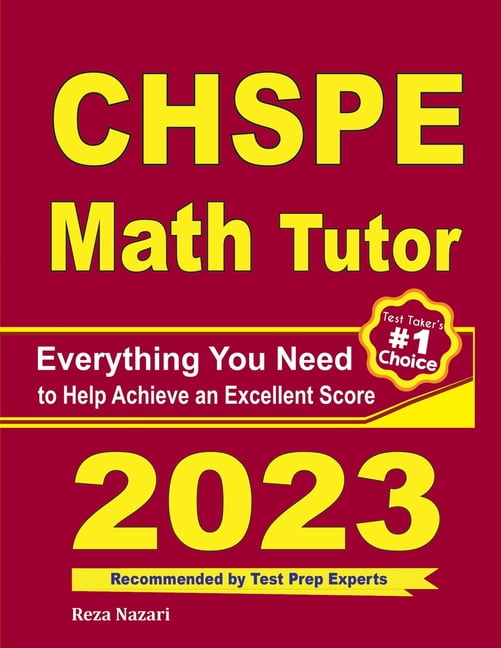 CHSPE Math Tutor: Everything You Need to Help Achieve an Excellent ...