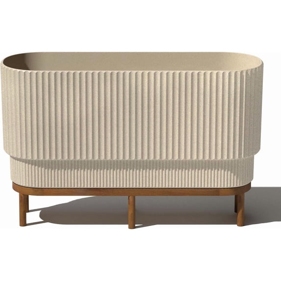 CHTER Demi Series Raised Long Planter for Indoor/Outdoor Use | Made ...