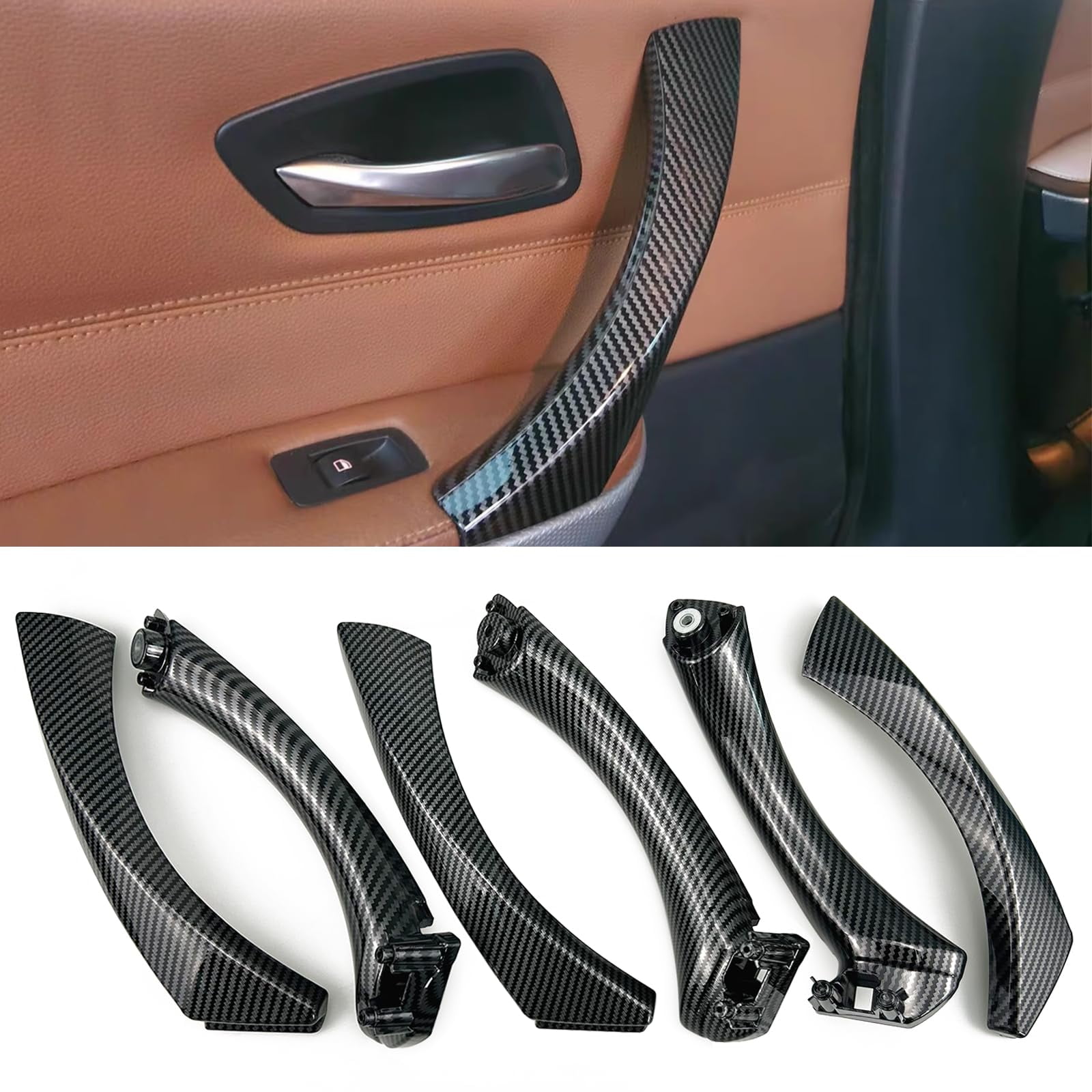 CHUANGHUI Car Door Handle KEF16 Compatible with BMW 3 Series E90 E91 ...