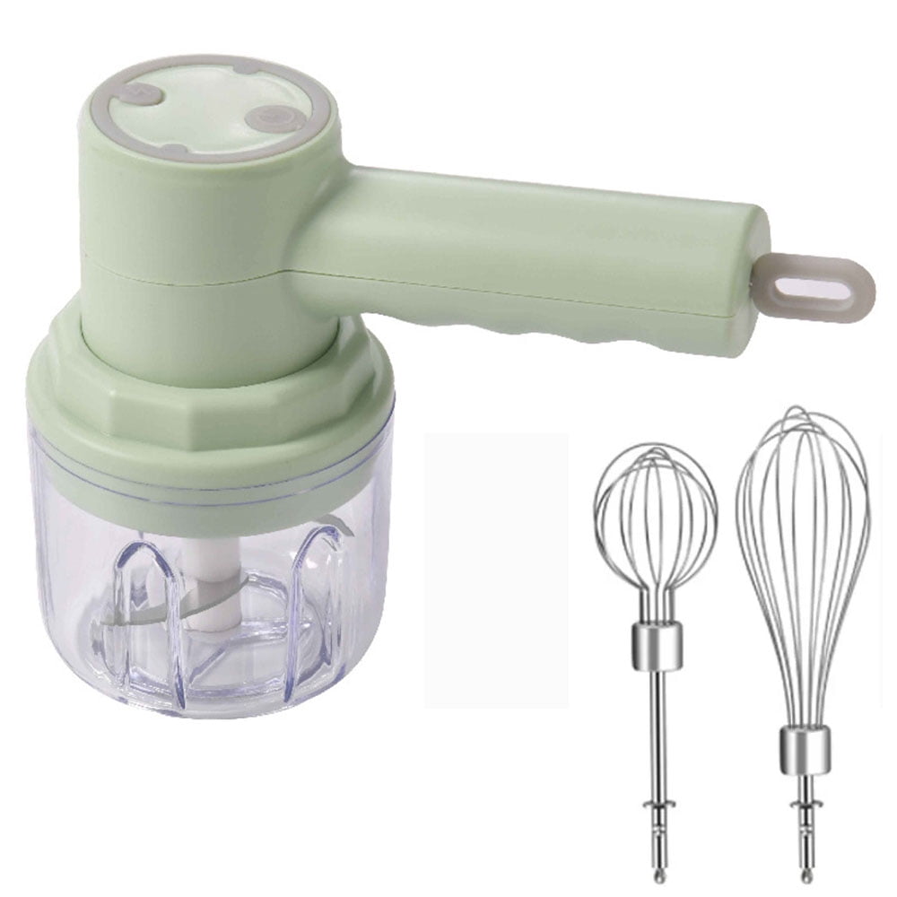 CHUANK 3 in 1 Electric Hand Mixer for mixing Cookies Brownies Cakes 3 ...