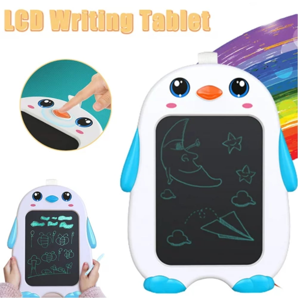 CHUANK LCD Colorful Toddler Doodle Board Drawing Tablet, Erasable ...