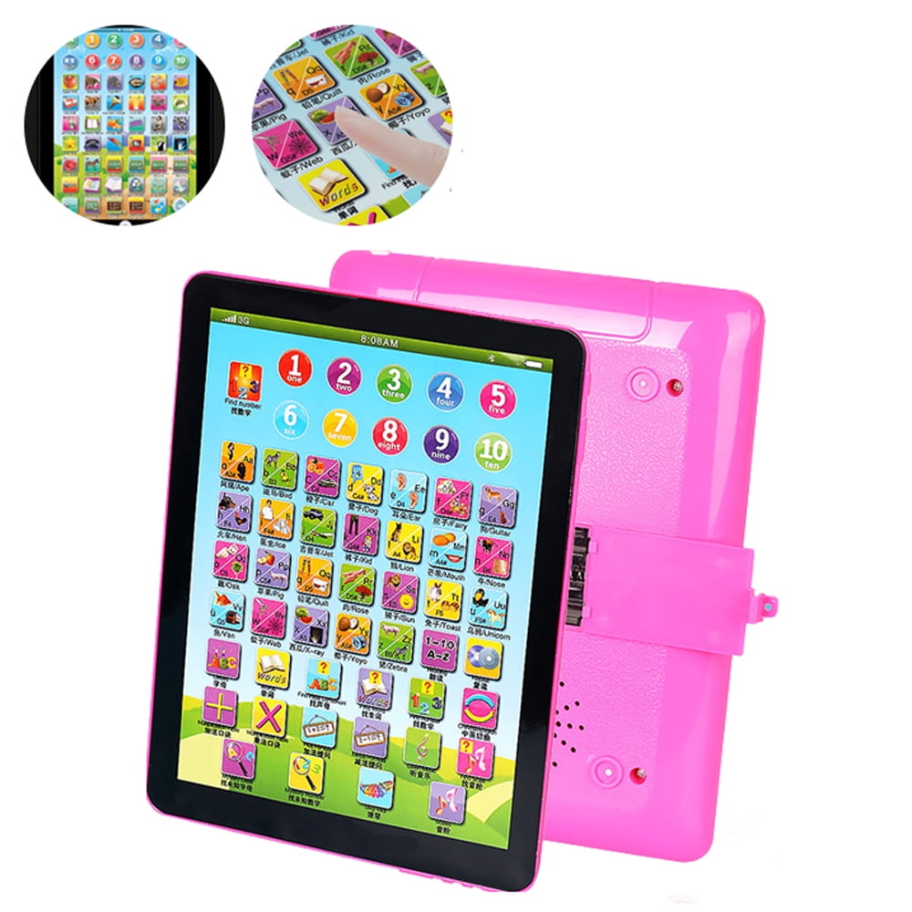 CHUANK Tablet Toy, Kids' Learning Pad 5 Modes Early Educational Tablet ...