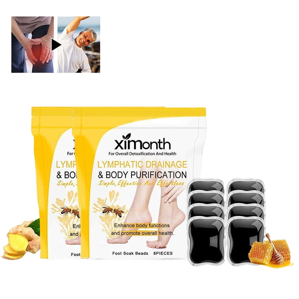 CHUAYA Bee detoxifying foot soaking beads, bee detoxifying cleansing ...