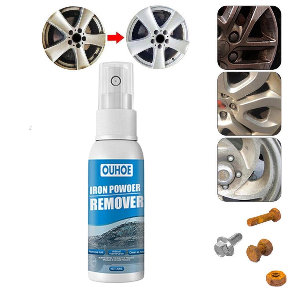 CHUAYA Car Rust Removal Spray, Iron Power Remover, Car Rust Removal ...
