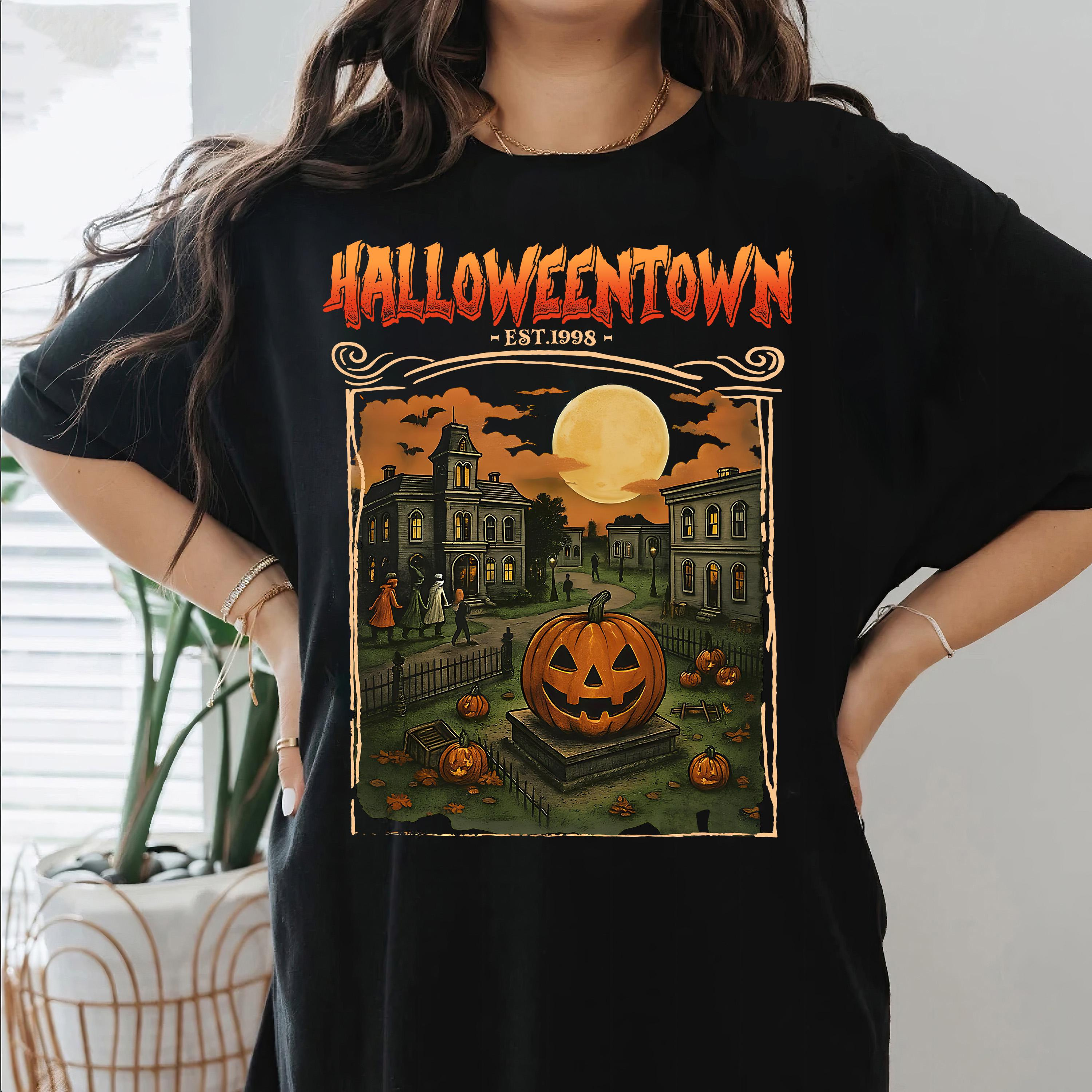 CHUBU Halloweentown Est 1998 Shirt, Retro 90s Nostalgia Vintage Style ...