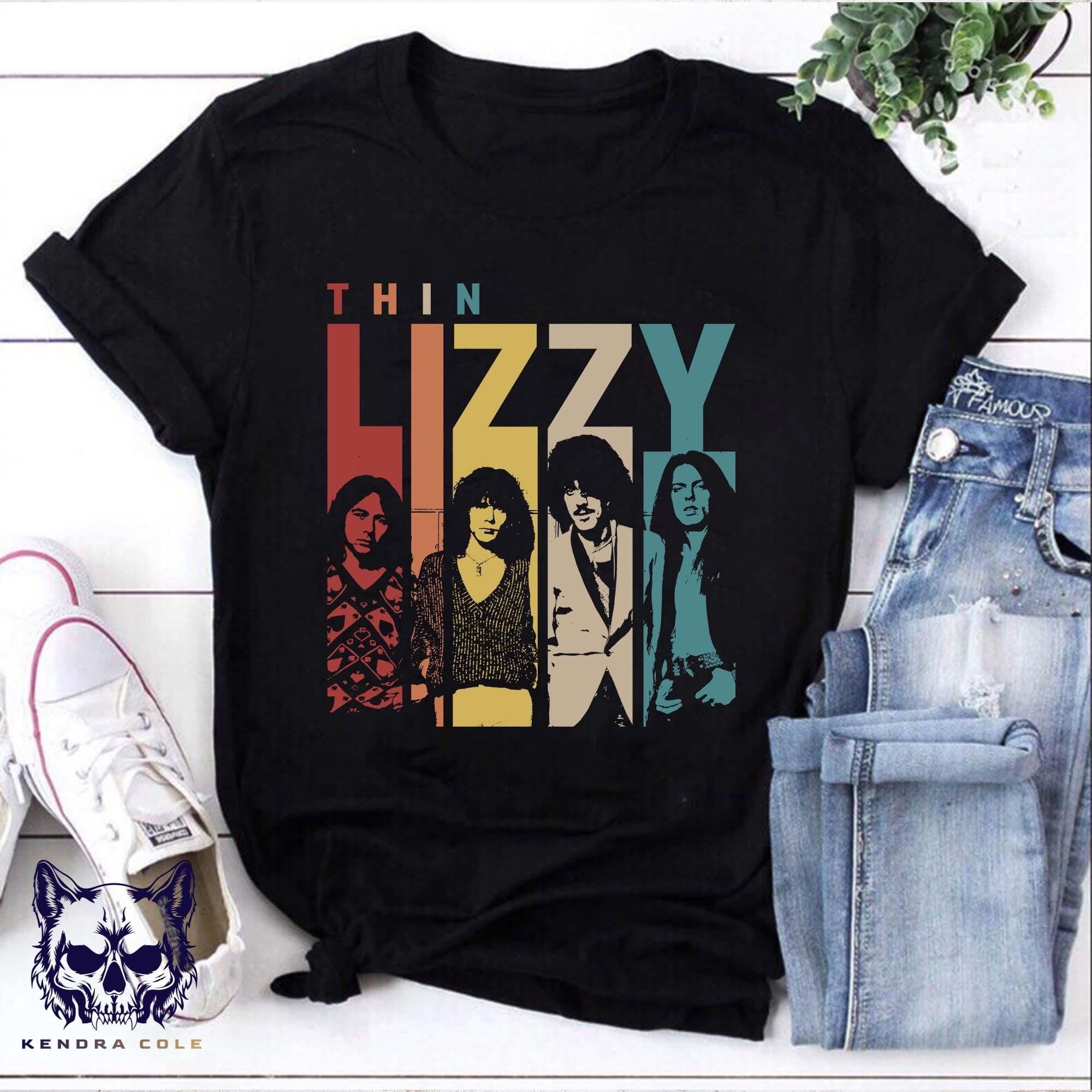 CHUBU Thin Lizzy Shirt, Rock Band Shirt, Rock Band American Shirt, Love ...
