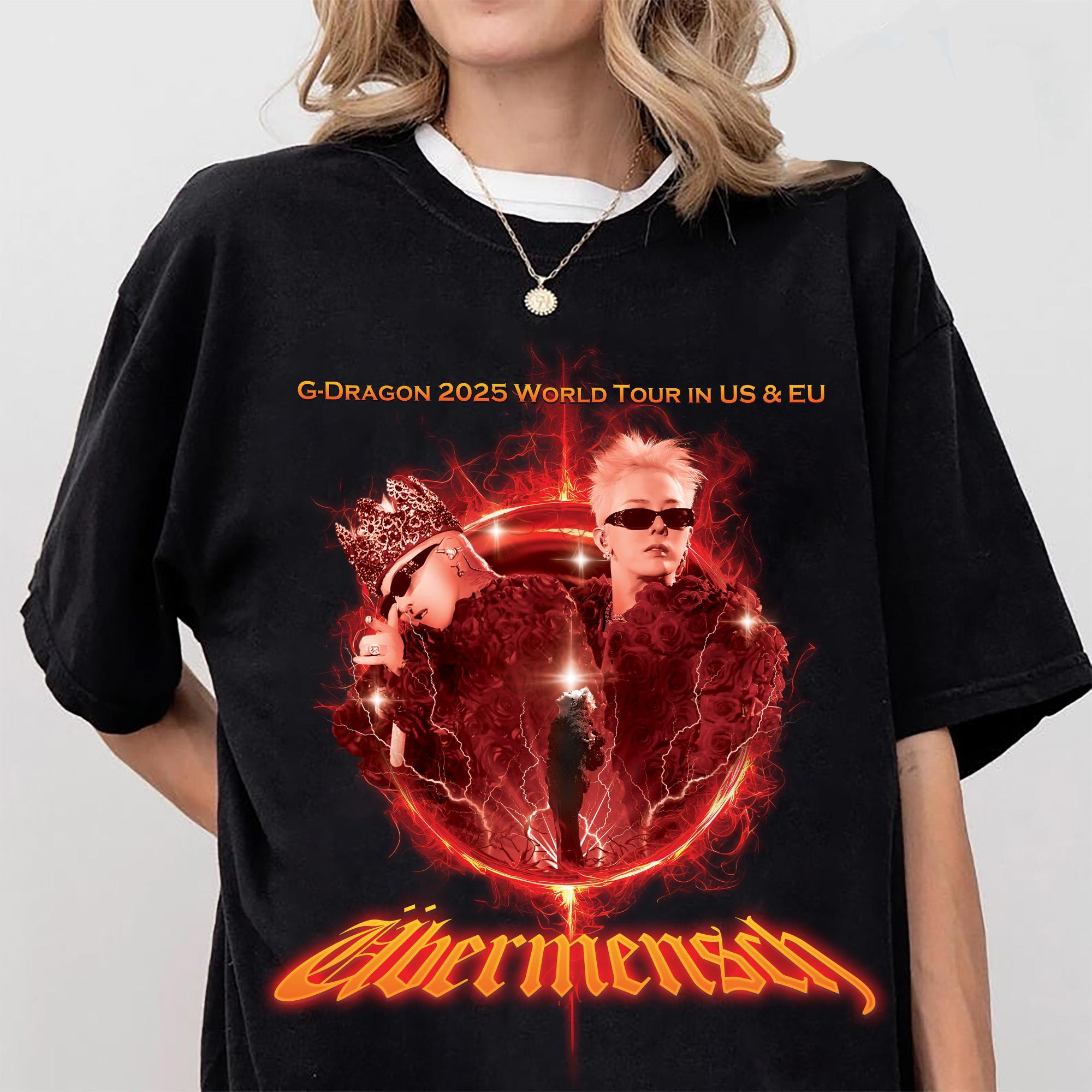 CHUBU Ubermensch Gdragon Tour In US & EU Shirt, GDragon BigBang Shirt ...