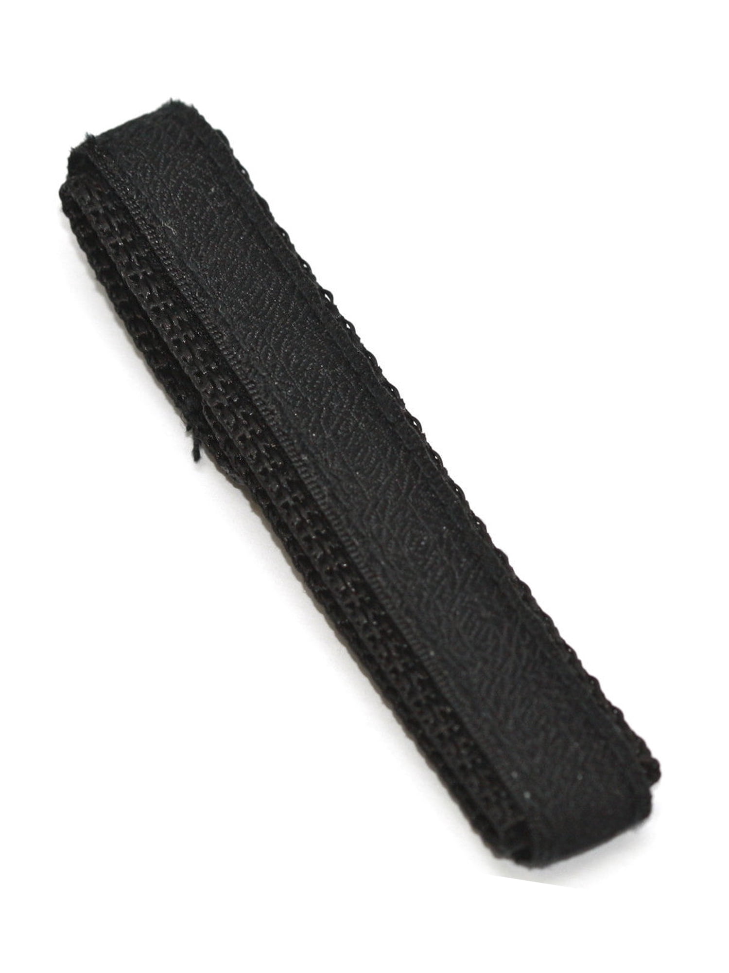 Chums 12-14mm Black Hook & Loop One Piece Action Sport Watchband with ...