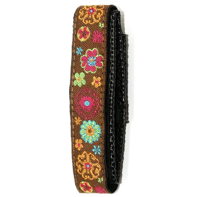 Chums Waterproof Brown Flower, Sports Watch WristBand, 18-20mm ...