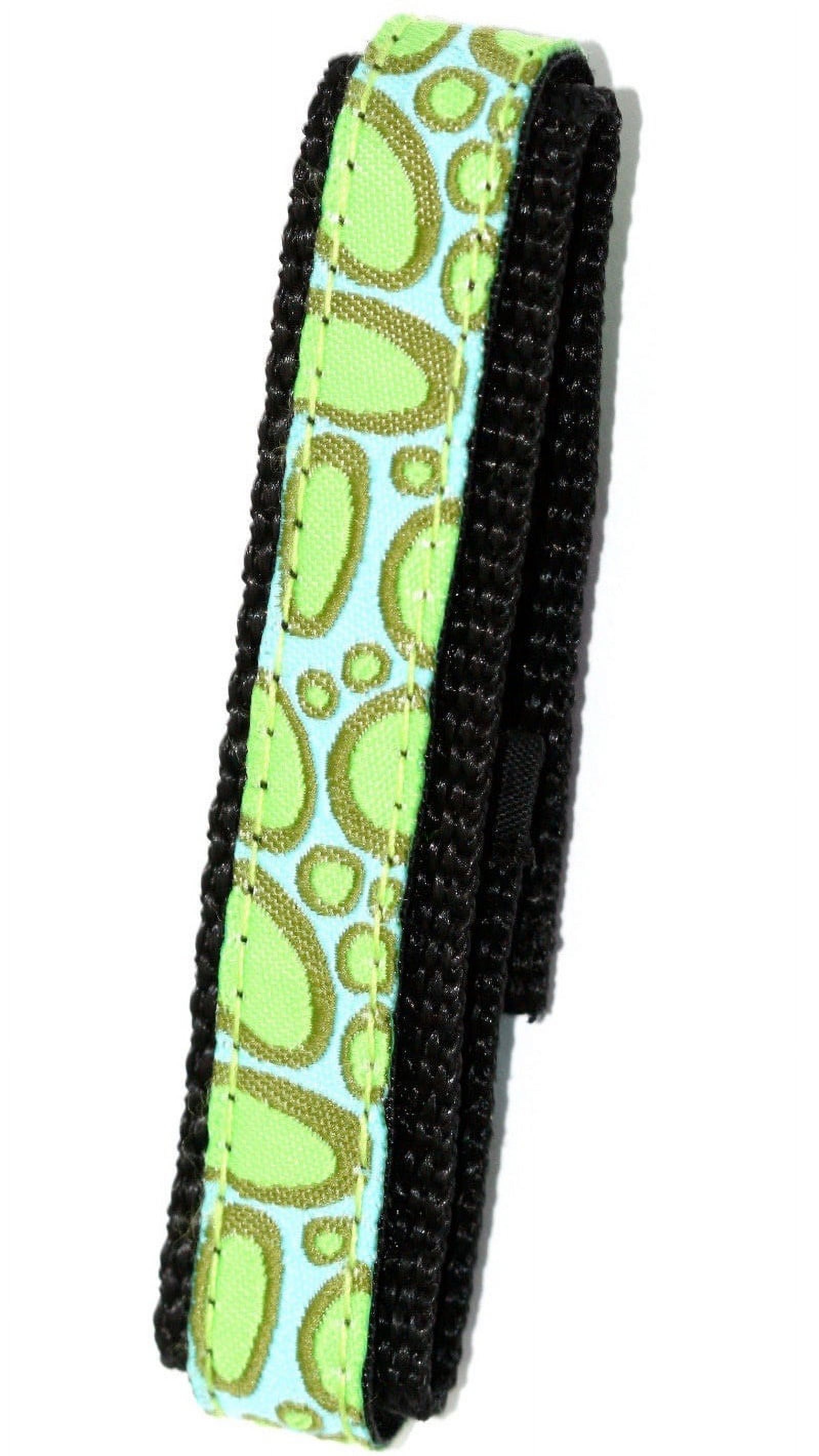 CHUMS THE BAND 18-20MM HOOK & LOOP GREEN BLUE DOT PRINT ONEPIECE SPORT ...