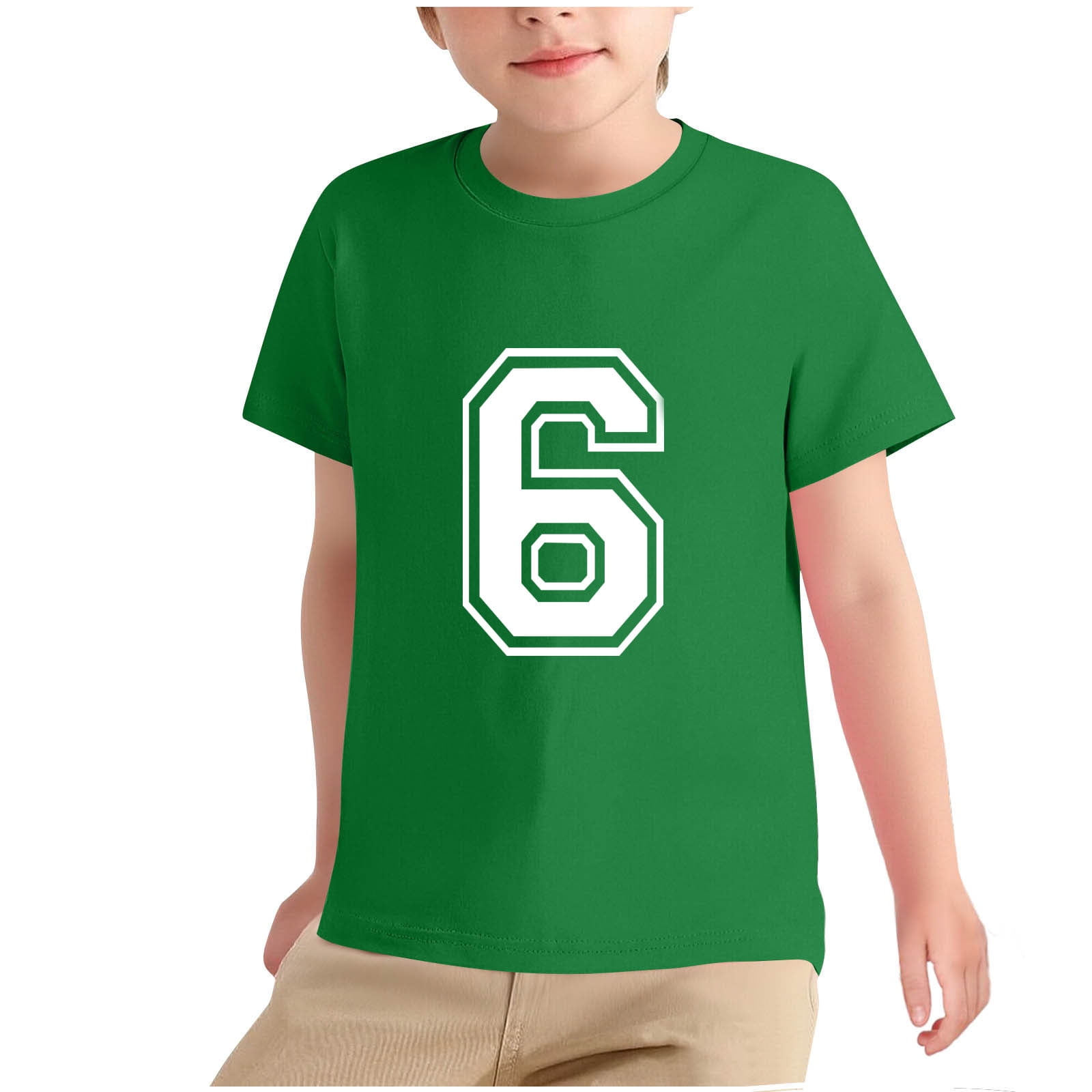 CHUMUD Boys Summer T Shirts Toddler Kids Short Sleeve Shirts Crew Neck ...