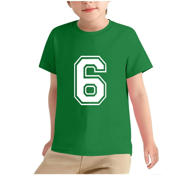 CHUMUD Boys Summer T Shirts Toddler Kids Short Sleeve Shirts Crew Neck ...