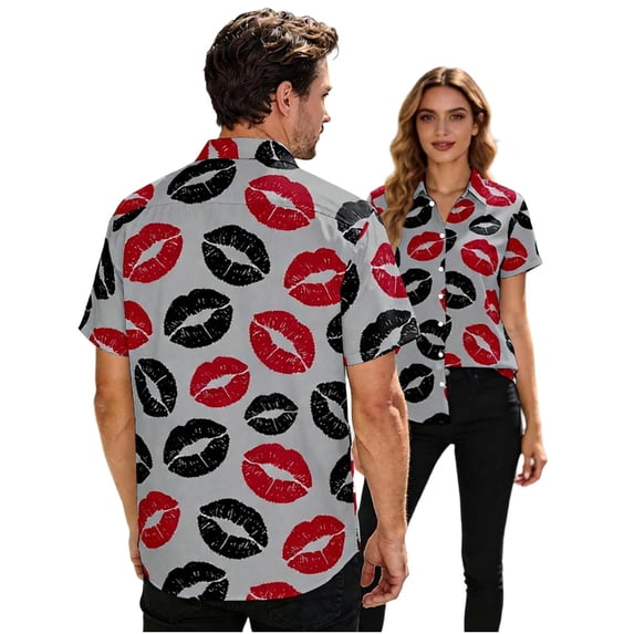 CHUMUD Couple Shirts for Him and Her, Valentines Shirts for Couples ...