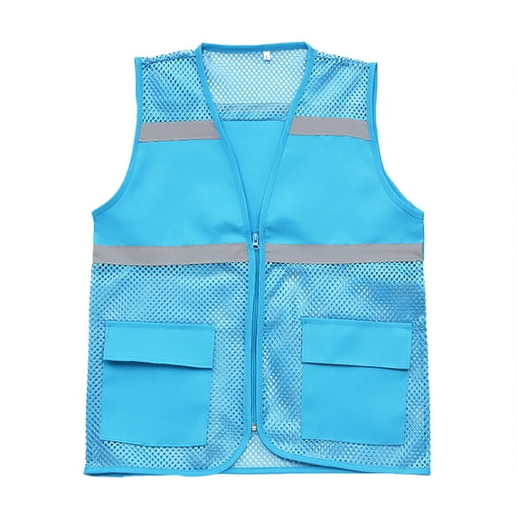 CHUMUD Men's Reflective Safety Vest High Visibility Security Vest with ...
