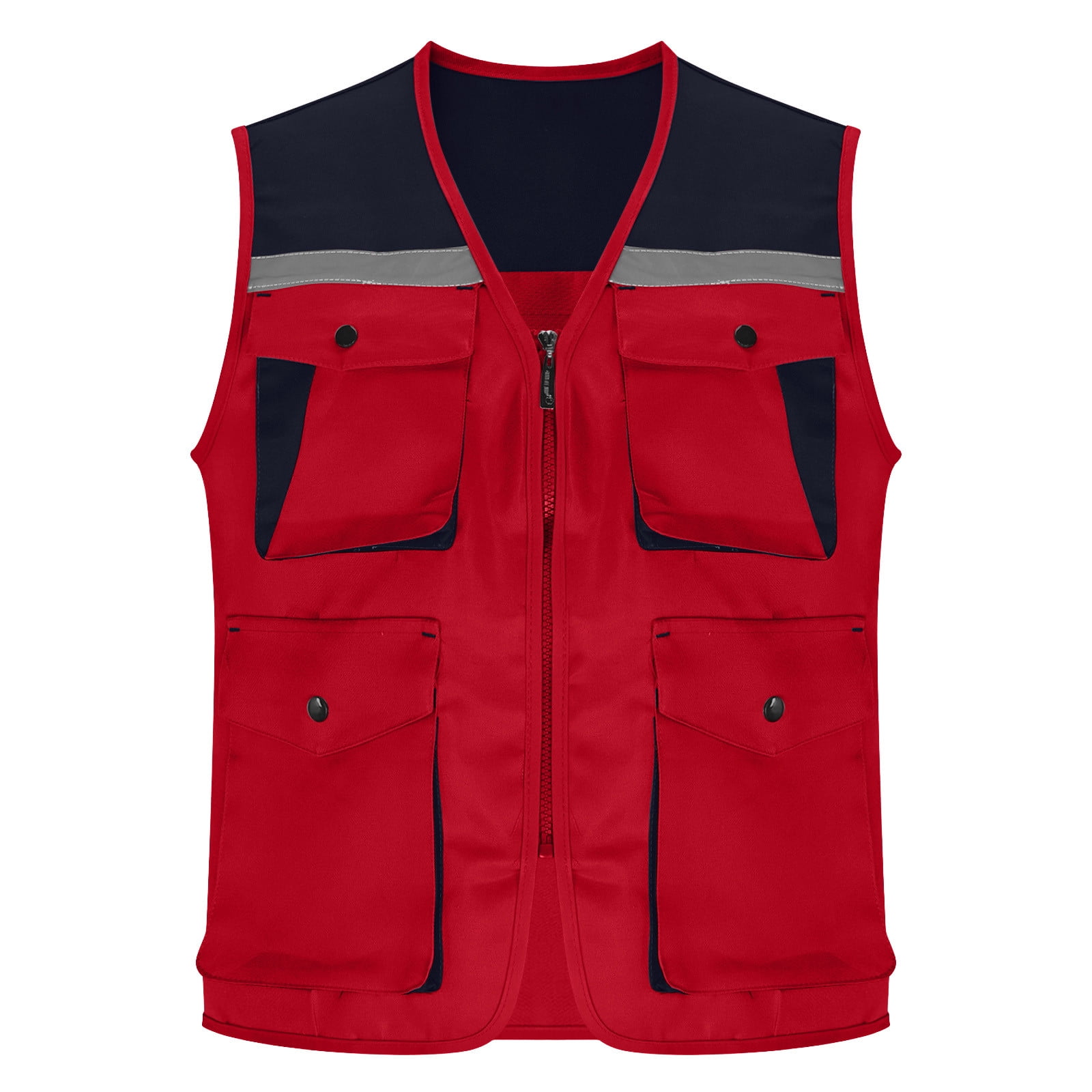 CHUMUD Reflective Safety Vest for Men & Women High Visibility Class 2 ...