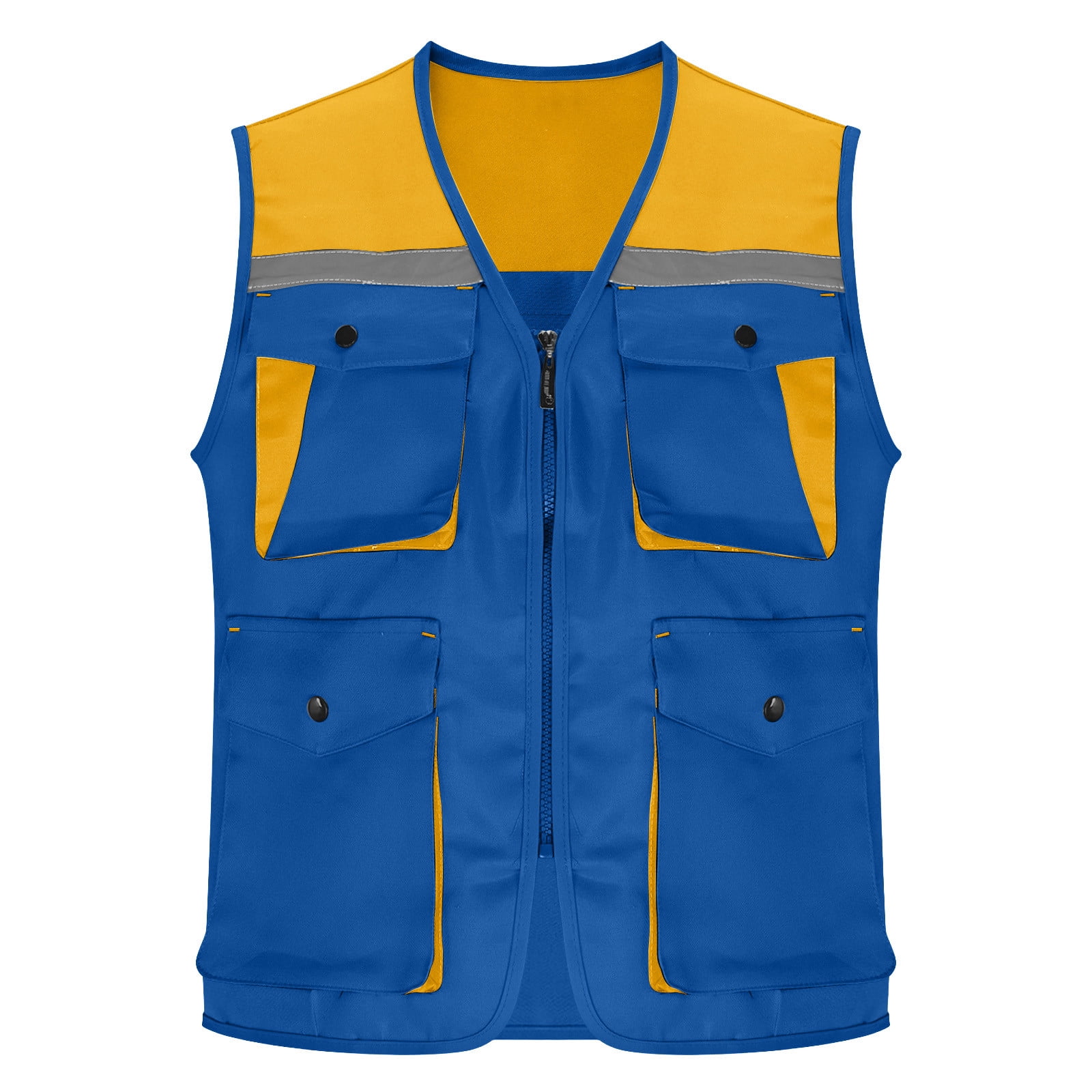CHUMUD Reflective Safety Vest for Men & Women High Visibility Class 2 ...