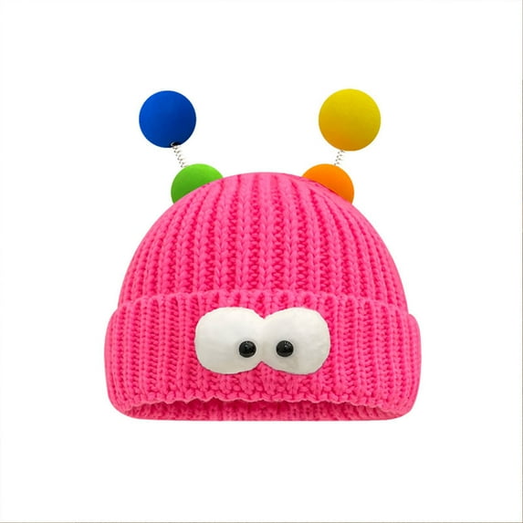CHUMUD Women Woolen Hat Funny Couple Knitted Hat Cute Fall Winter Show ...