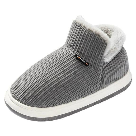 CHUMUD Women's Cozy Bootie Slippers Memory Foam Warm Winter House Shoes ...