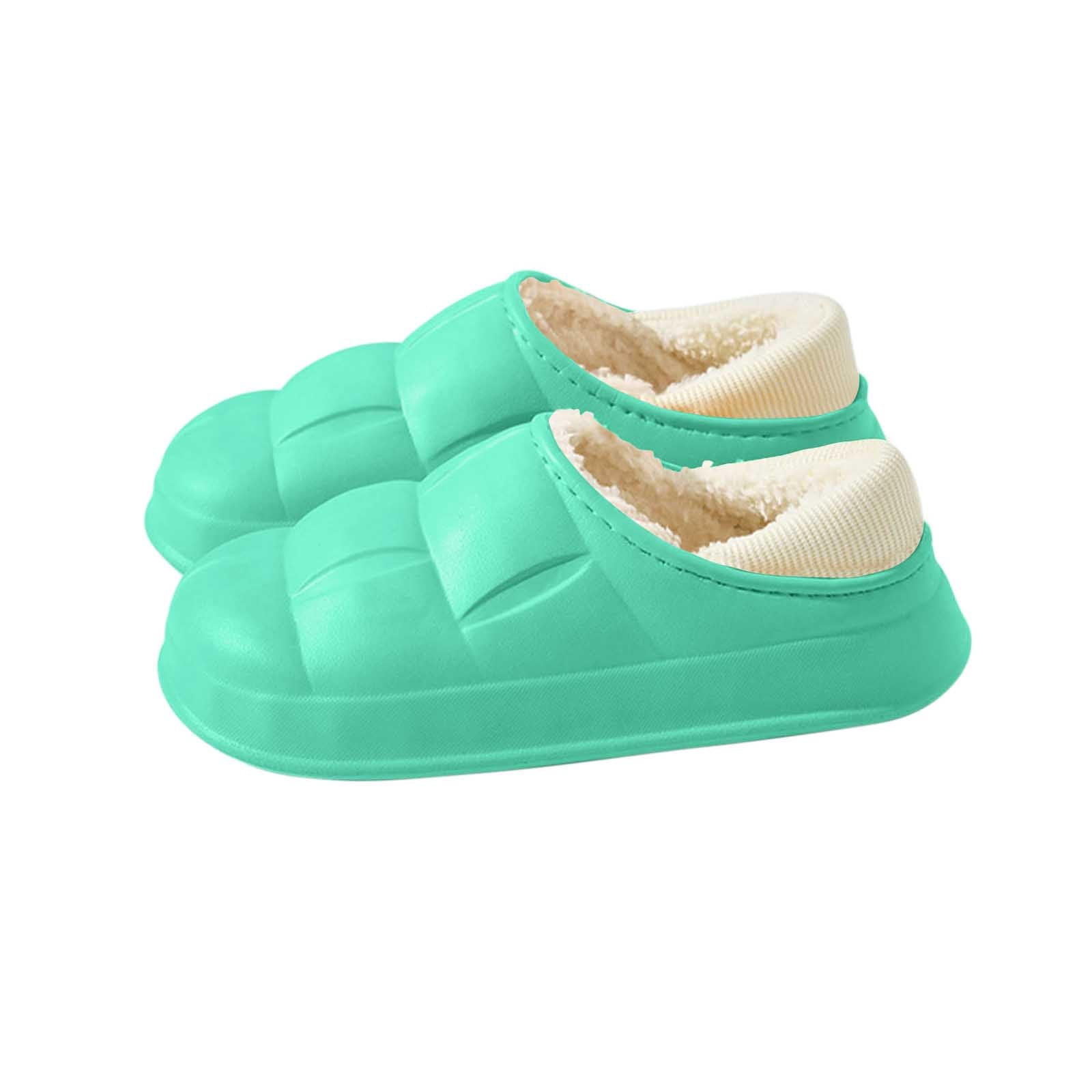 CHUMUD Women's Fully Enclosed & Plush Lined Flats for Cozy Winter Wear ...