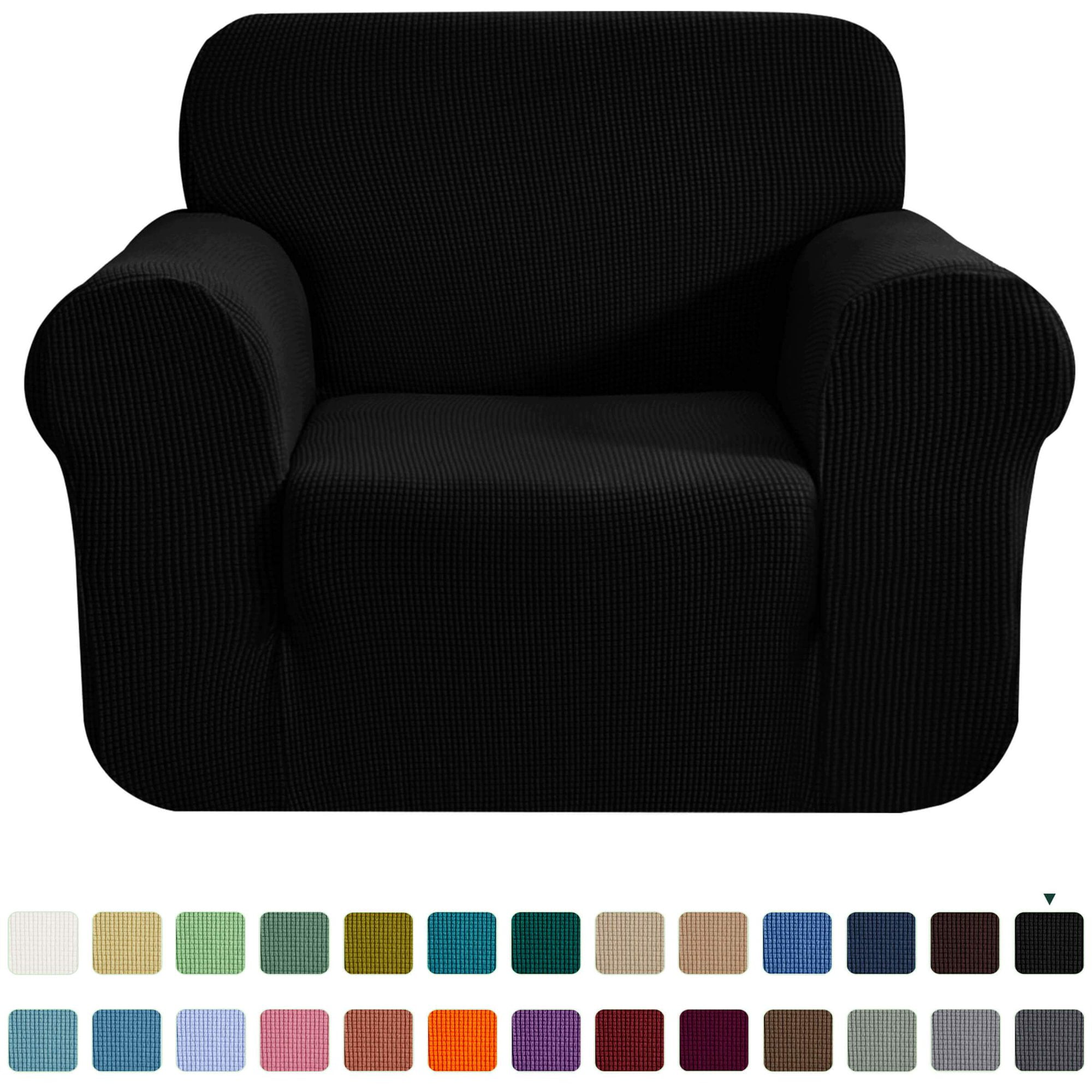 CHUN YI Single Piece Stretch Sofa Cover for Living Room Furniture, Home ...