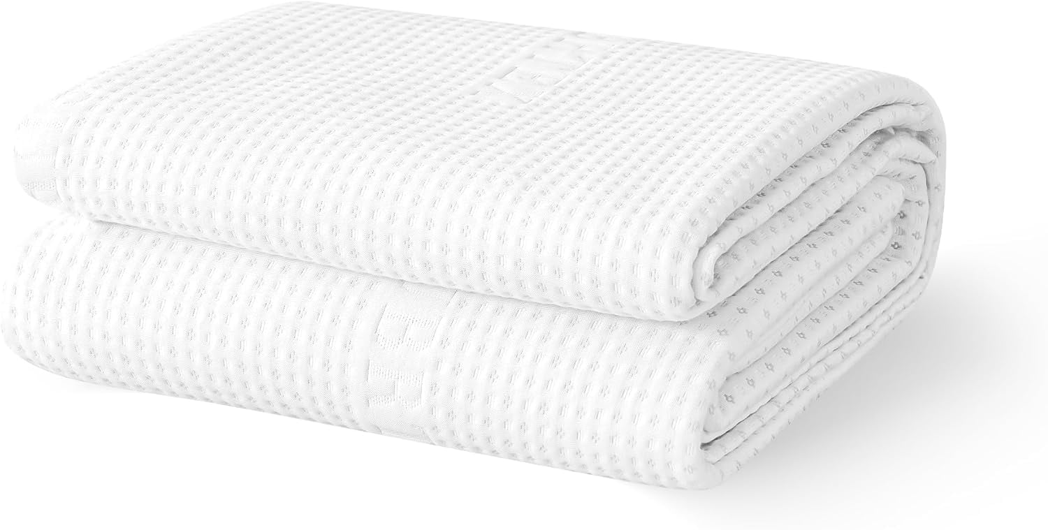 CHUN YI 2 Inch Mattress Topper Cover (Only Cover) King Size Cooling ...