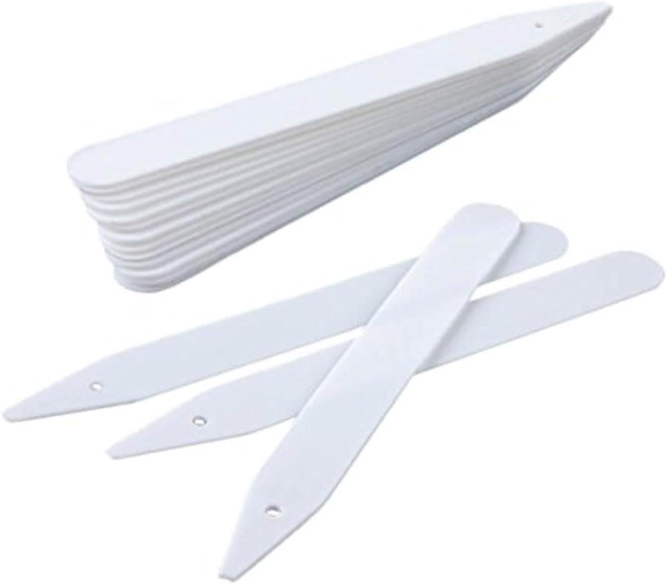 CHUNTIAN 100 Pcs 6 Inch Thick Plastic Plant Nursery Garden Labels ...