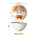 CHUNTIAN Cartoon Cute Animal Ceramic Bowl Creative Children's Tableware ...