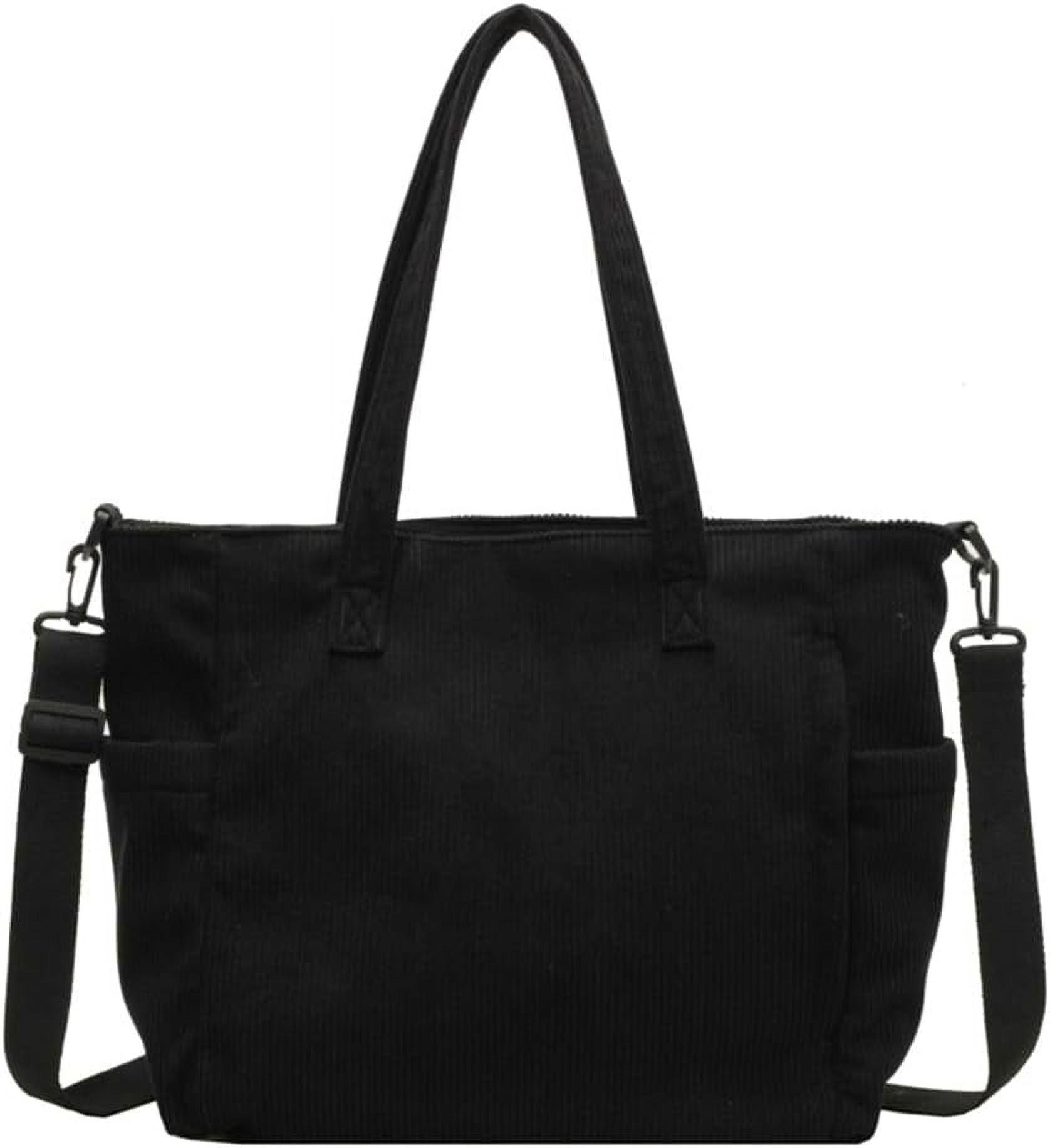 Chuntian Corduroy Tote Bag Large Messenger Shoulder Bags Hobo Crossbody