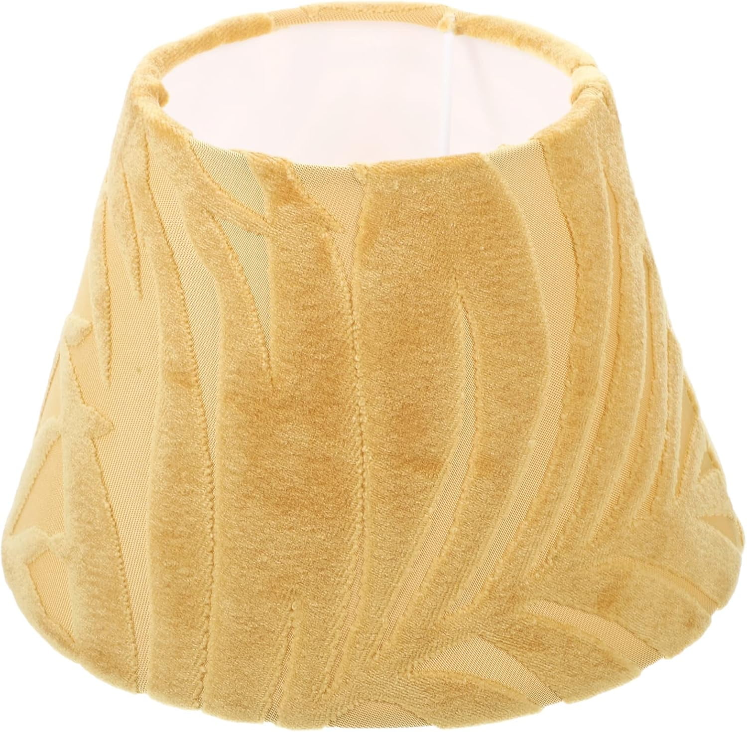 CHUNTIAN Drum Lamp Shades Replacement Fabric Lamp Cover fluffy Vintage ...