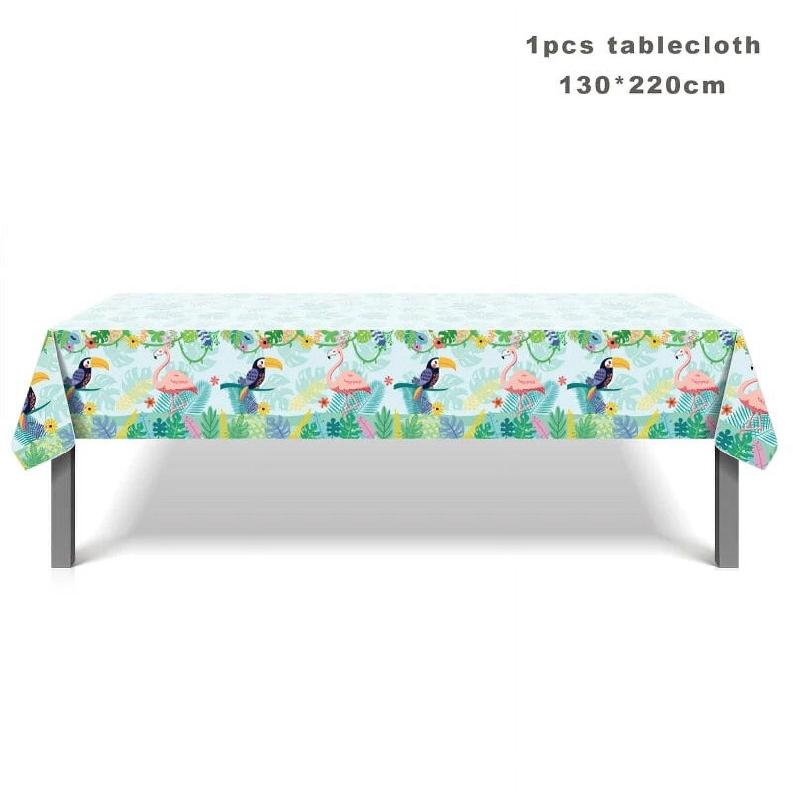 CHUNTIAN Hawaiian Party Decoration Palm Leaves Disposable Tablecloth ...
