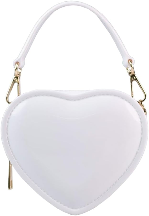 CHUNTIAN Heart Shaped Hobo Bag Purse for Women Cute Mini Purse Fashion ...